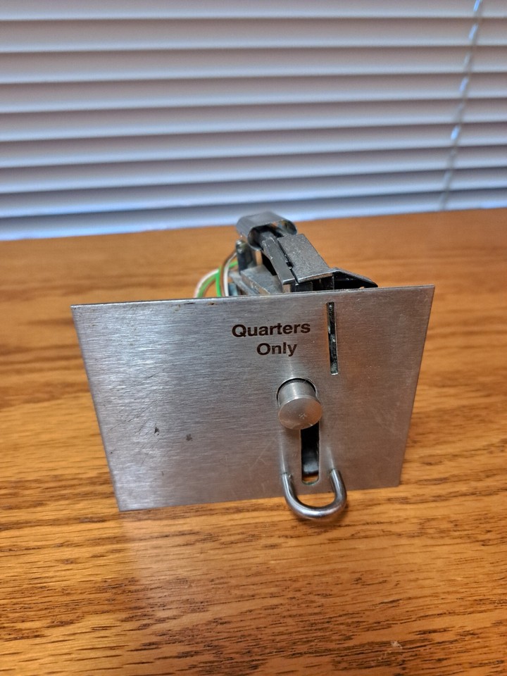 Wascomat Gen 6 Or 7 Washer Coin Drop Munzprufer PN: 080540 With Face ...