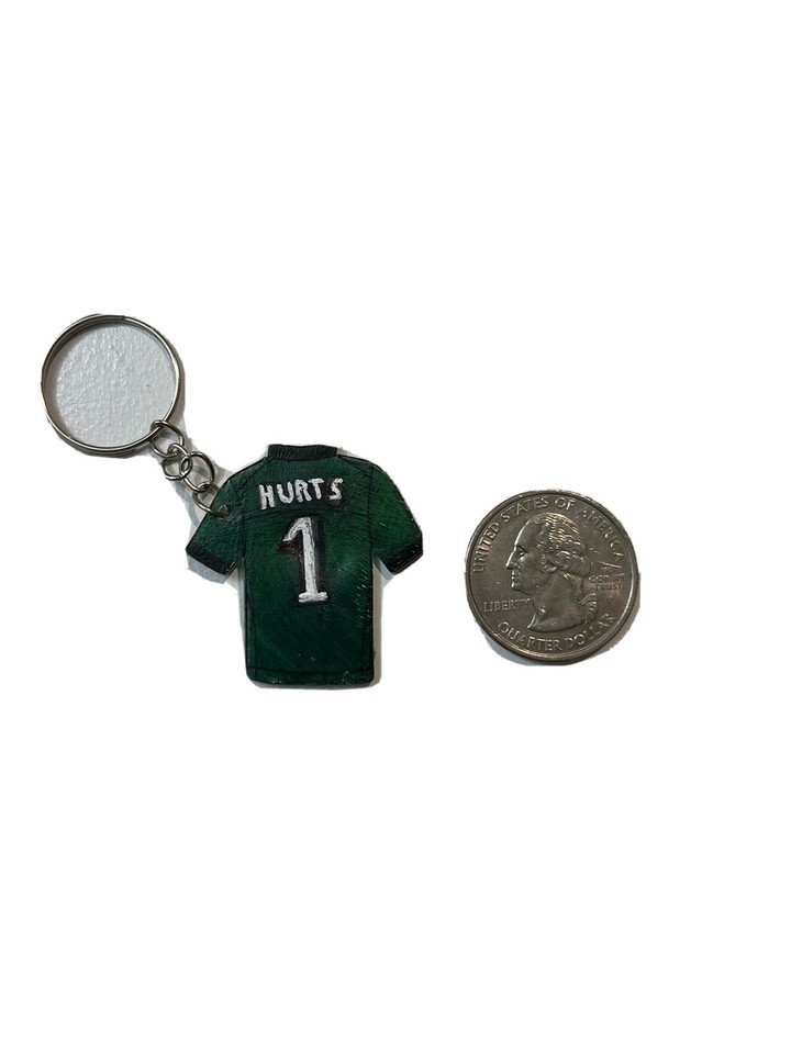 Jalen Hurts Jersey Philadelphia Eagles Key Chain | eBay