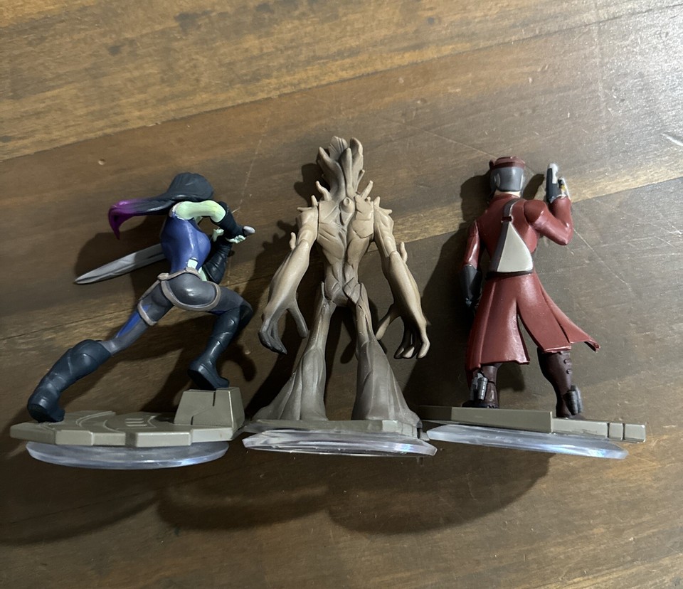 Disney Infinity Lot Marvel Guardians Or The Galaxy Groot, Starlord ...