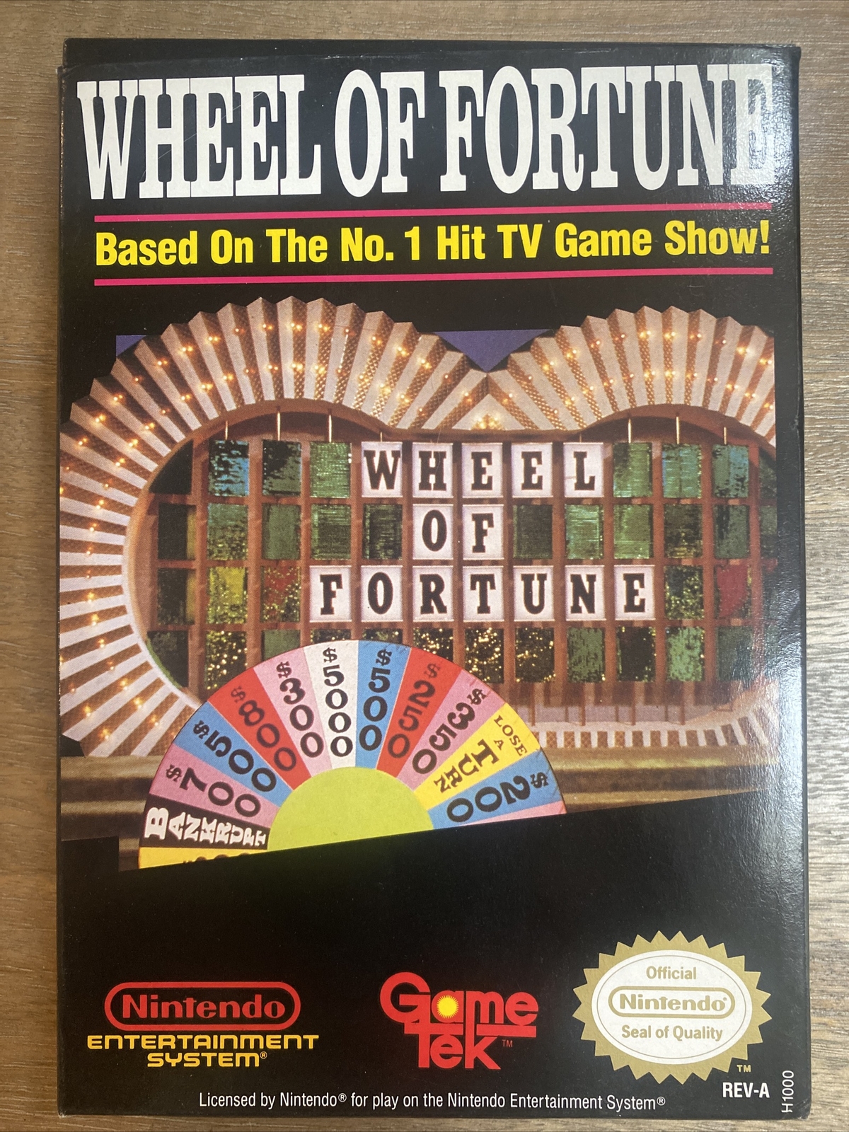 Wheel of Fortune (Nintendo Entertainment System, 1988) -Box Only-NES | eBay