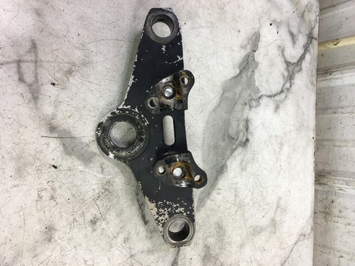 89 Harley FXSTS Springer Softail upper top triple tree fork bar mount ...