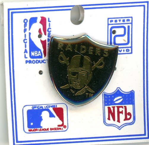 Raiders Vintage Pin Choice Pins Oakland NFL AFC las vegas rice moss ...