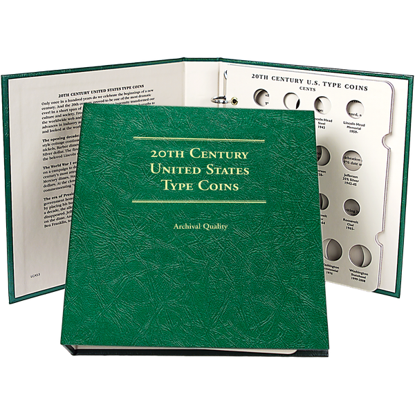 Littleton Album Archival Quality For 20th Century US Type Coins + 2 ...