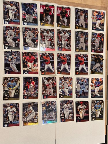 Topps Costco Flagship 2025 Baseball Card Lot of 30 Cards | eBay
