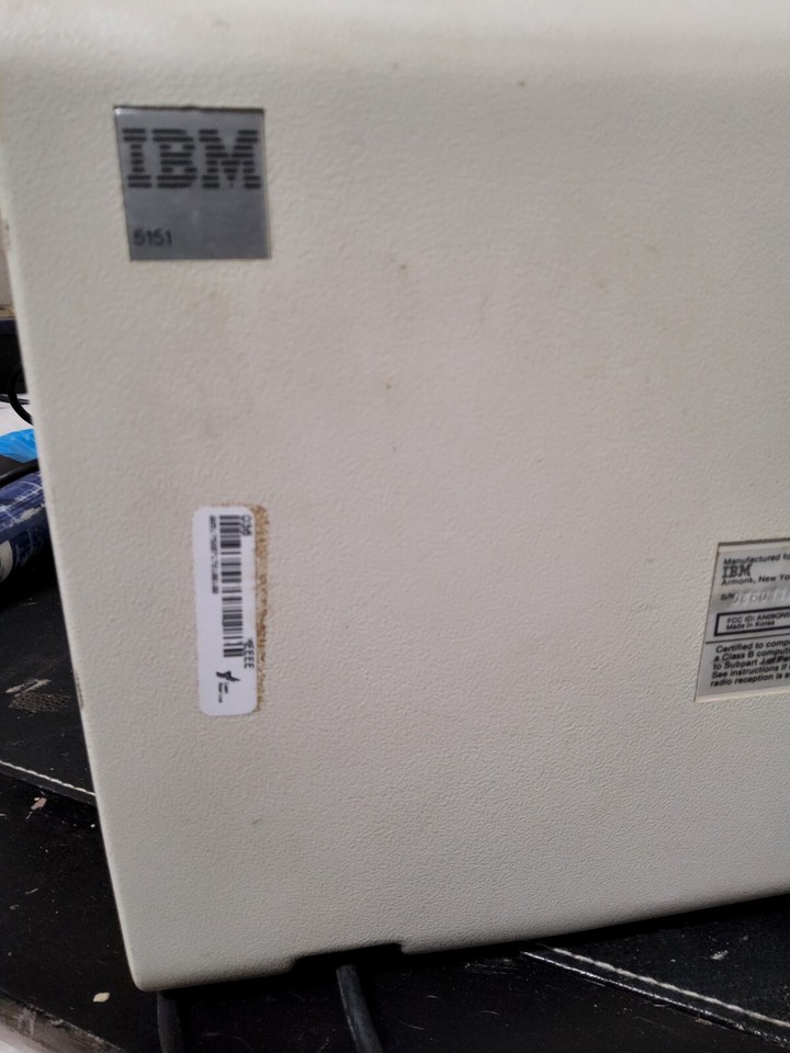 Vintage IBM 5153 Color Monitor. Powers on. | eBay