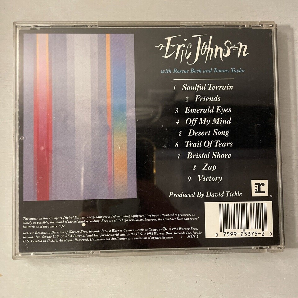 ERIC JOHNSON-TONES CD LN | eBay