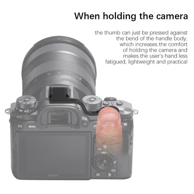 Camera Finger Thumb Handle Fit For Fuji X‑T10/X‑T20/X‑T30/X‑T1/X‑T2/X ...