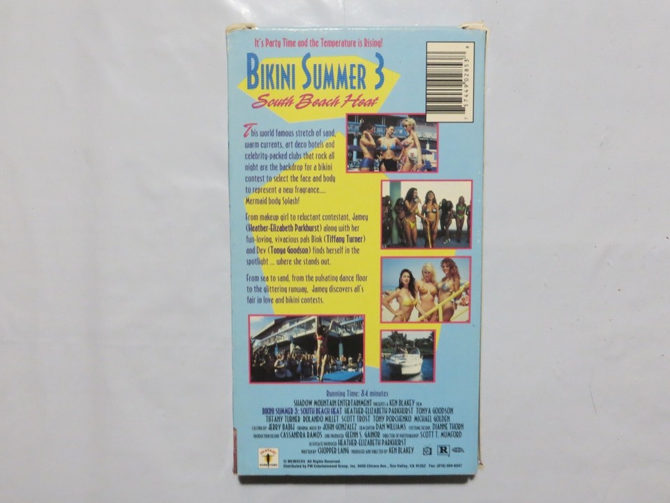 Bikini Summer 3: South Beach Heat (VHS) Sexy Comedy RARE 2Z | eBay