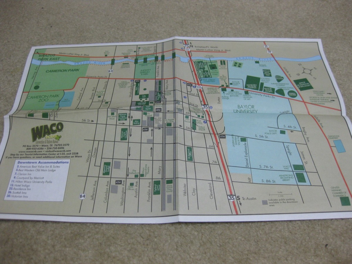 Map Of Waco Texas And Surrounding Cities