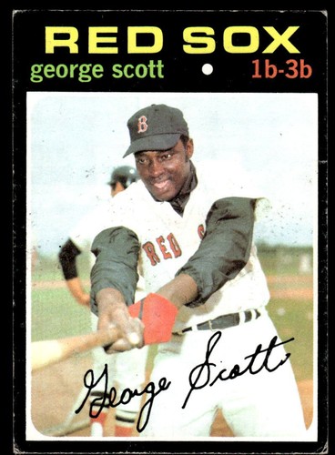 1971 Topps George Scott #9 Boston Red Sox Baseball Card | eBay
