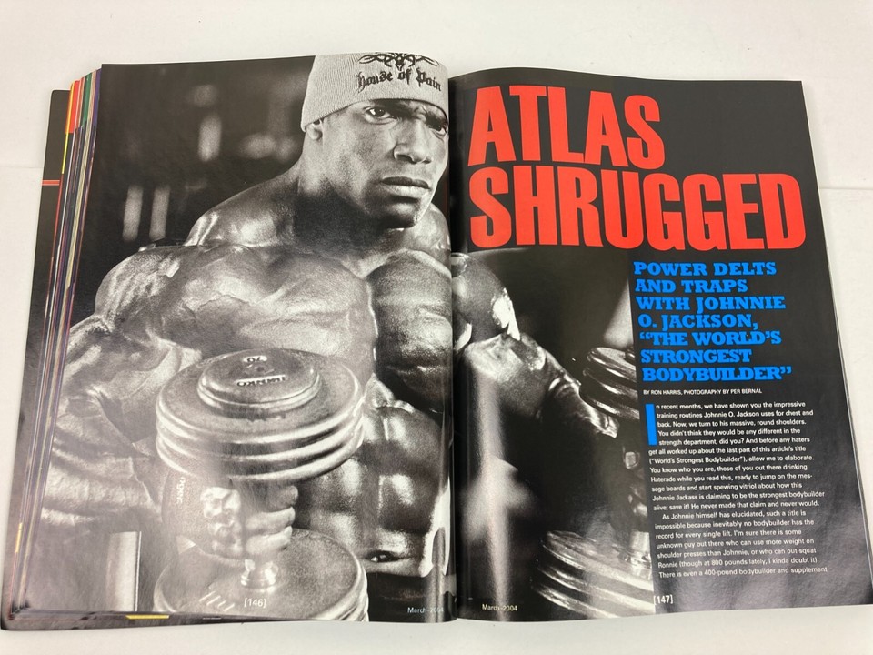 Muscular Development Vtg Magazine Volume 41 #3 March 2004 Dexter ...