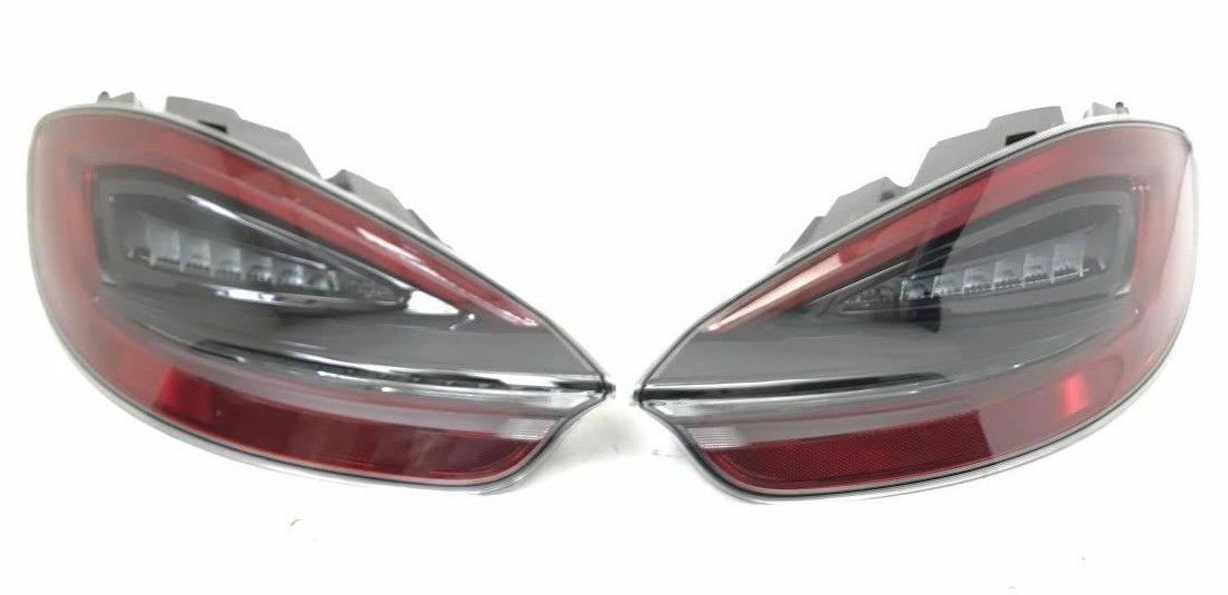 Rear Lamps/ Tail light Dark tinted (PAIR)GENUINE Porsche 981 Boxster ...