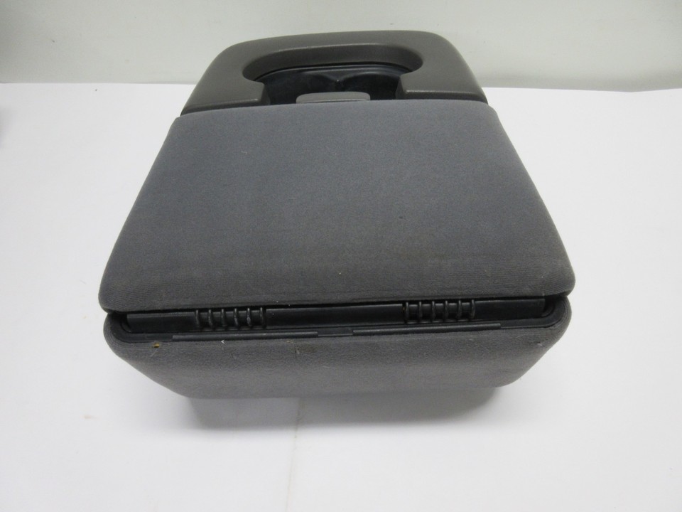 CLOTH 98-03 Ford F-150 BENCH SEAT DUAL CUP HOLDER CENTER CONSOLE ARM ...