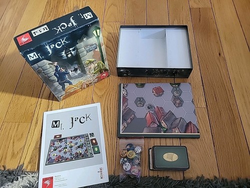 Mr. Jack Board Game The Ripper Detective Mystery Hurrican Games 2016 ...