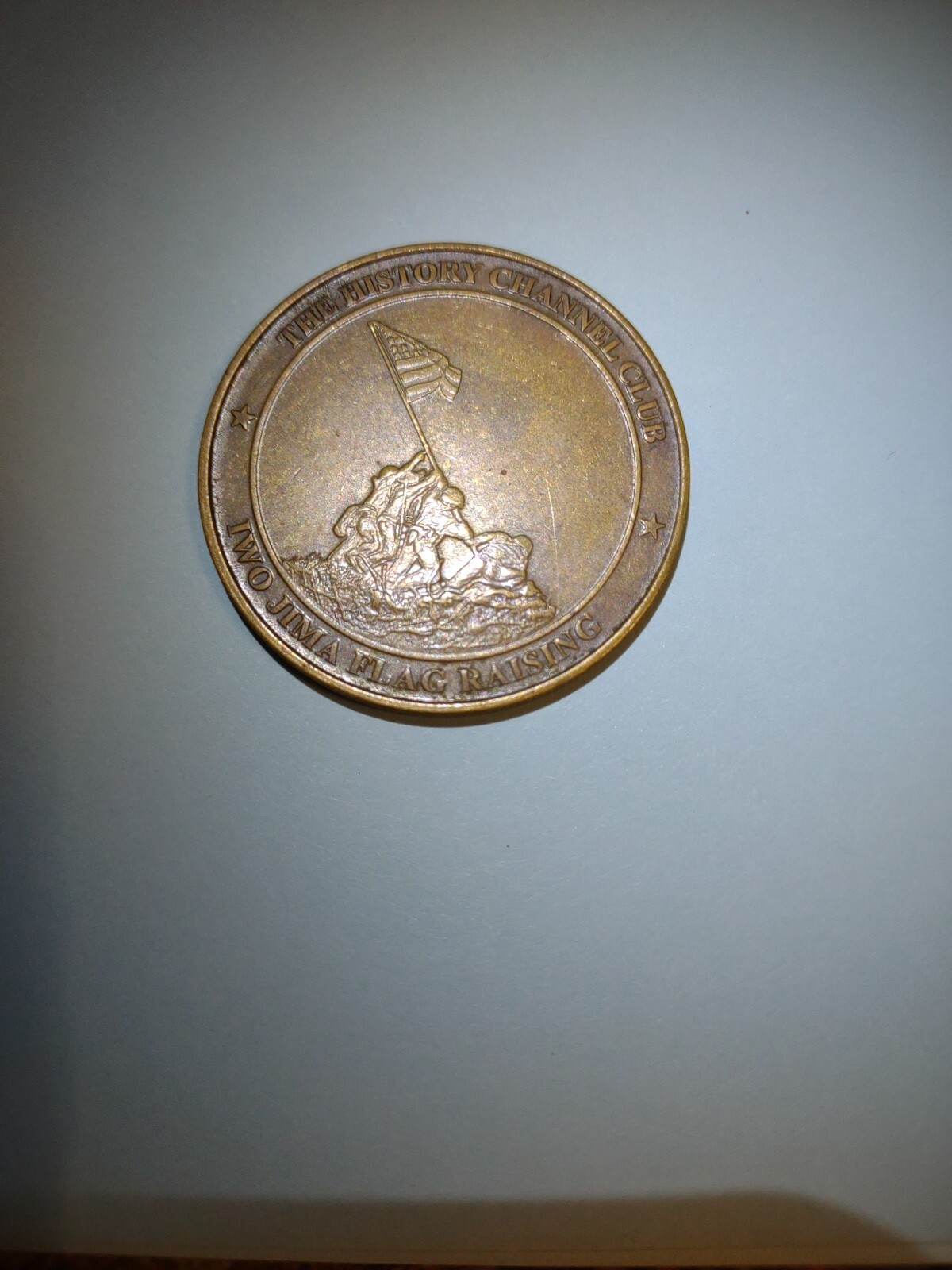 The History Channel Club Coin: Iwo Jima Flag Raising Collectible Coin ...