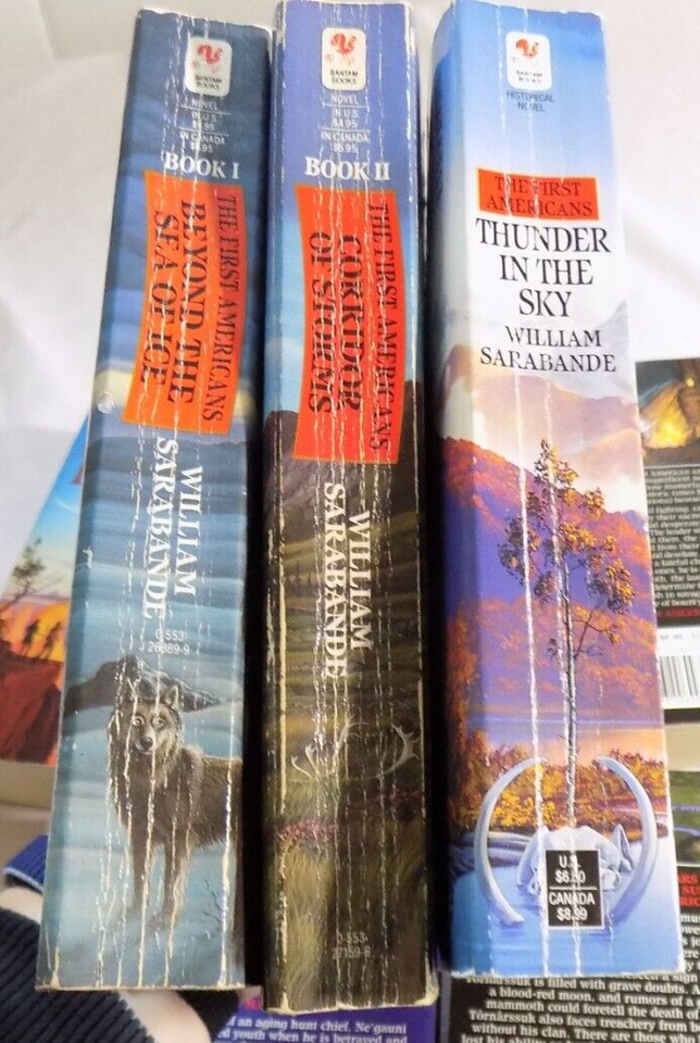 Complete Set THE FIRST AMERICANS Series Saga 11 PB Books by William ...