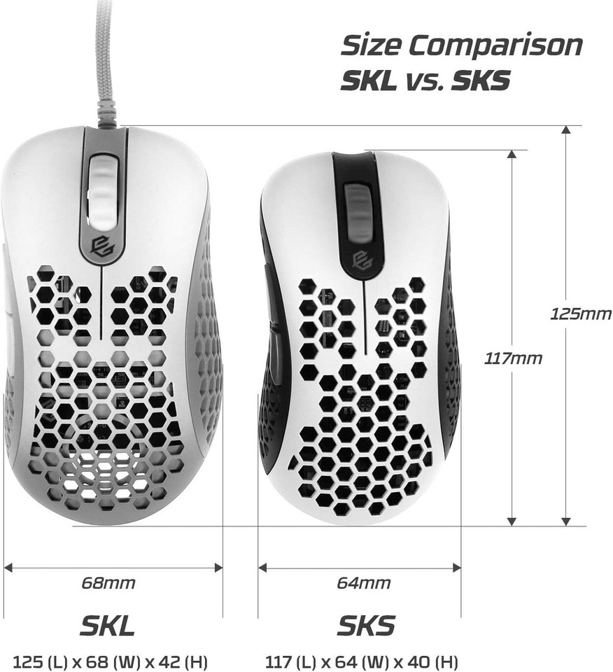 G-Wolves Skoll SK-S ACE Edition Ultralight Honeycomb Gaming Mouse ...