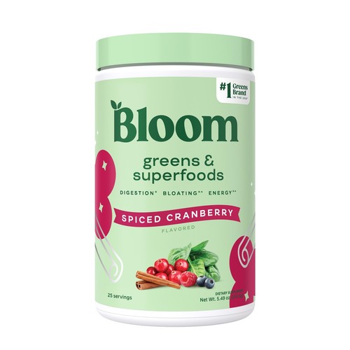 Bloom Nutrition Superfood Greens Powder Digestive Enzymes with ...
