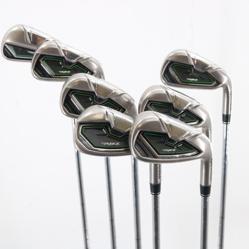 TaylorMade RBZ Iron Set 5-P,A Steel RBZ Stiff Flex Right-Handed C ...