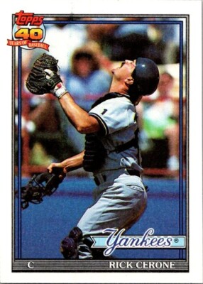 1991 Topps - #237 Rick Cerone | eBay