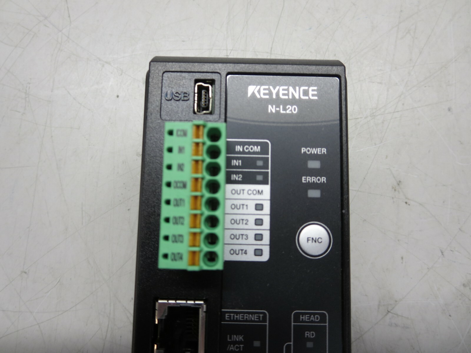 Keyence, N-L20, Communications Module, 24 VDC, 380 mA, Class 2 | eBay