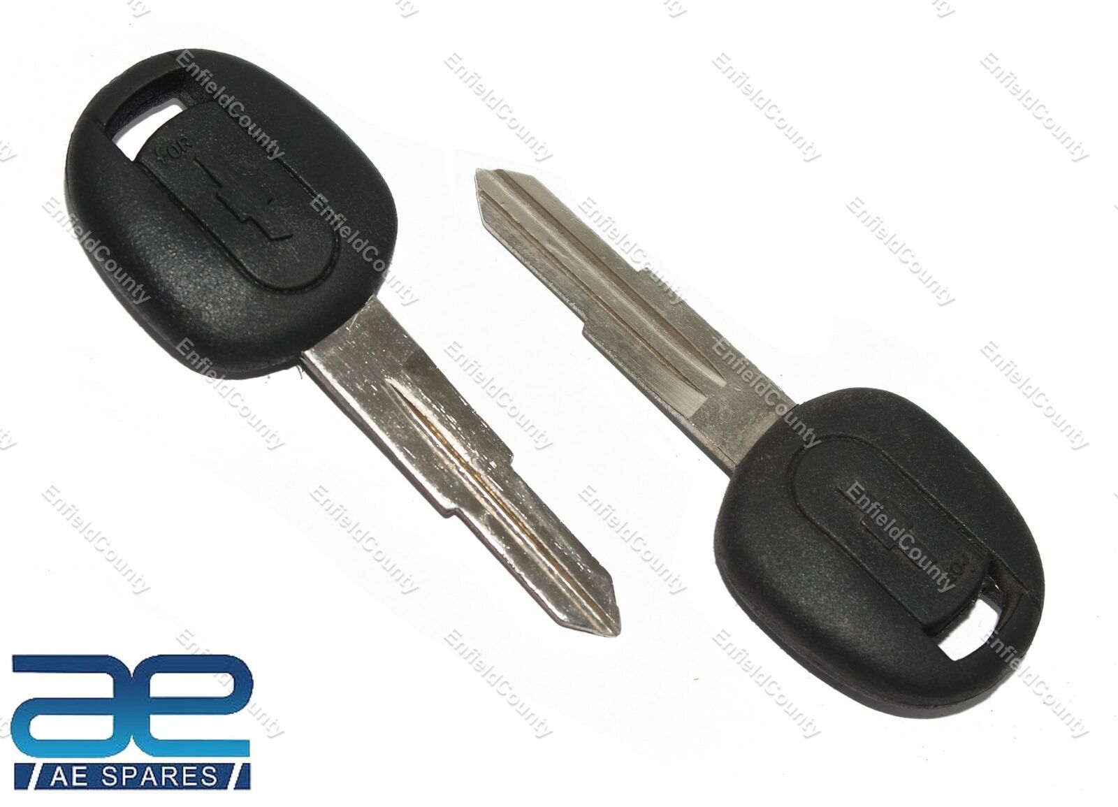 For Chevrolet SPARK & Optra Uncut Blank Keys 2 Unit With Chevrolet Logo ...