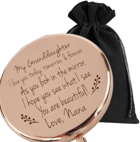 Granddaughter Gifts from Grandma, Sweet 16 Compact Mirror, Birthday ...