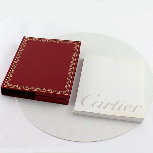 Cartier Manual for 24 Watches- Santos 100, Tank Solo, Dumont, Etc w/Red ...