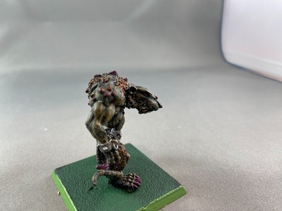 Skaven Rat Ogre Ogor Clan Moulder Vintage Warhammer Quest Painted METAL ...
