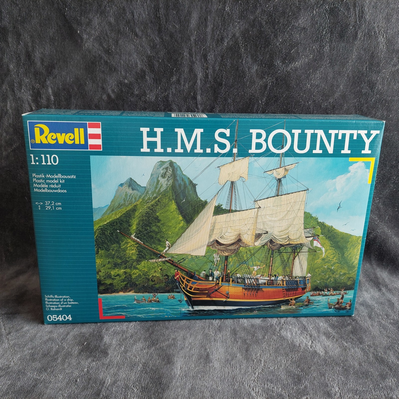 Revell 1:110 Scale H.M.S. Bounty Ship Model Kit - Factory Sealed | eBay