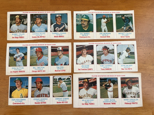 1975 HOSTESS Super Card Lot of 108 MLB BASEBALL CARDS - HOF STARS | eBay