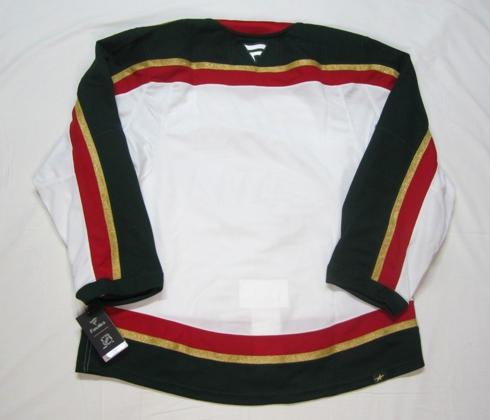MINNESOTA WILD size 50 Alternate style Fanatics Authentic Pro NHL ...