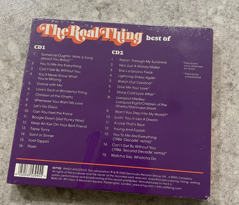 The Real Thing Best Of (CD) Album NEW sealed 4050538539455 | eBay