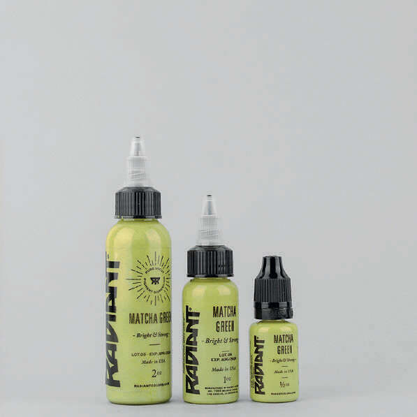 RADIANT COLOR TATTOO INK - Green Inks | eBay