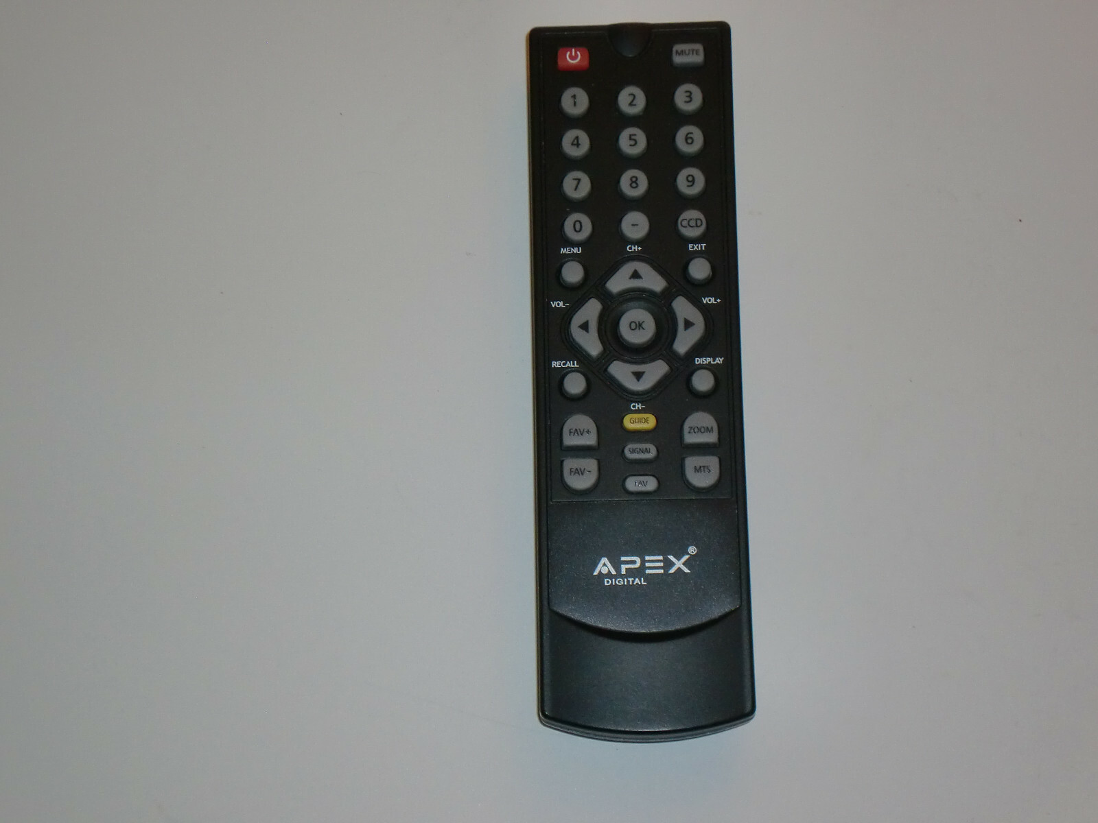 ORIGINAL Apex DT250RM Digital Converter Box Remote DT250 DT250A DT502 ...