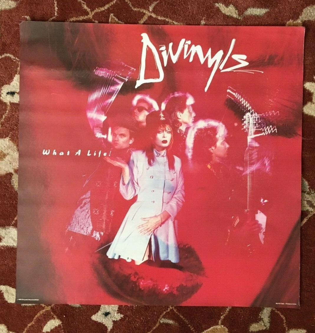 DIVINYLS What A Life rare original promotional poster from 1985 | eBay