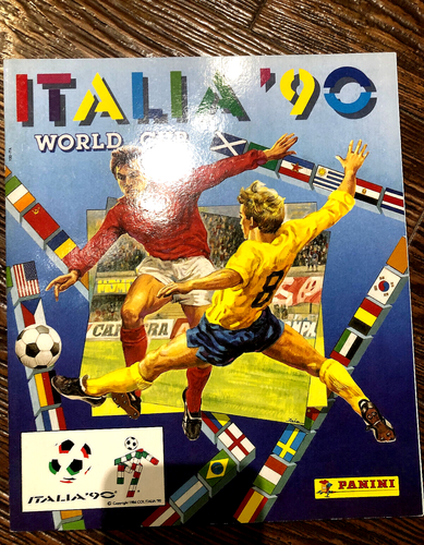Authentic PANINI Complete Printed Album FIFA WORLD CUP 1990 Italy - NEW ...