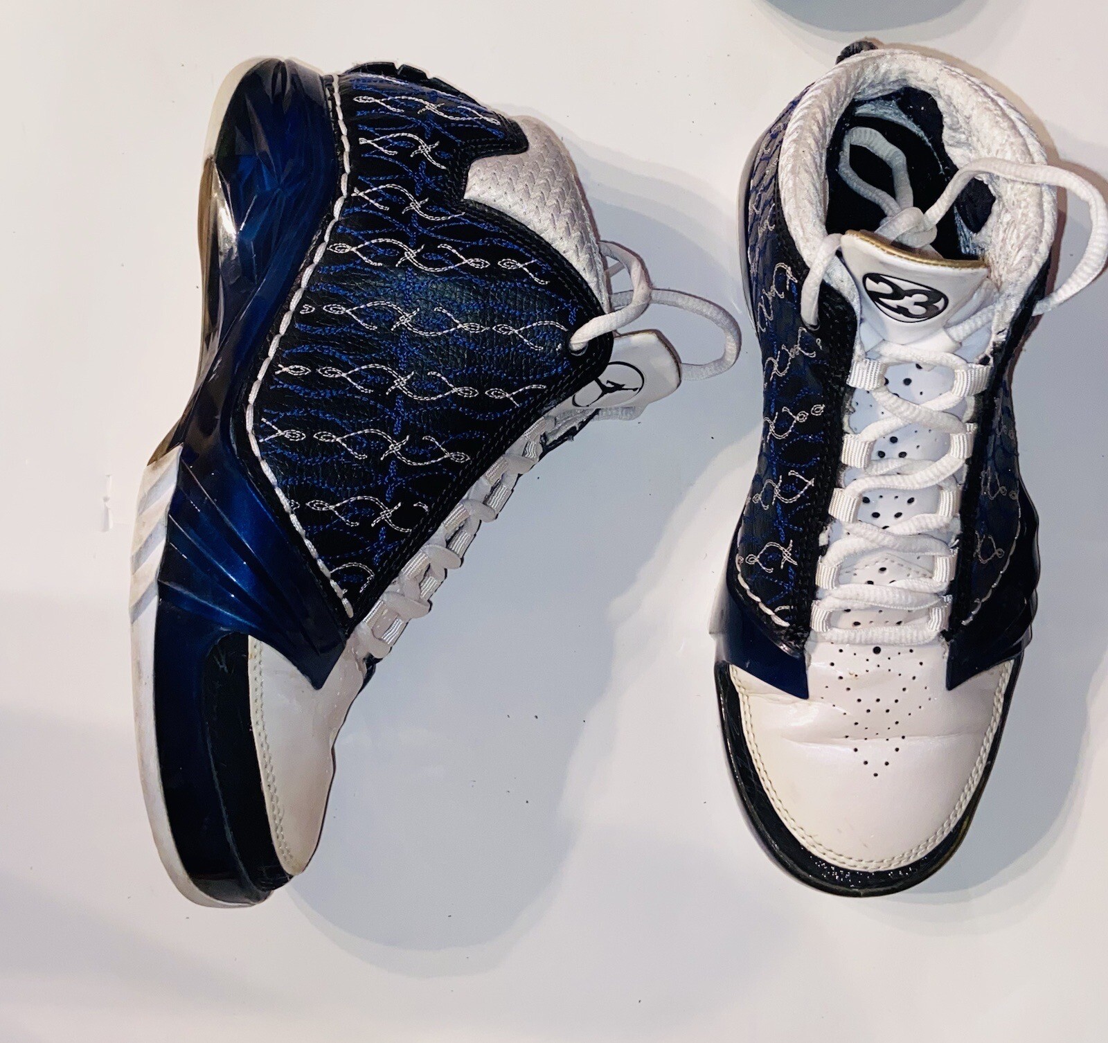 Air Jordan Retro 23 XX3 MOTORSPORT WIZARDS GS Size 5Y = Womens Sz 6.5 ...