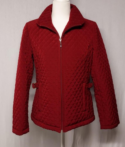 Gallery jacket red zip - Gem