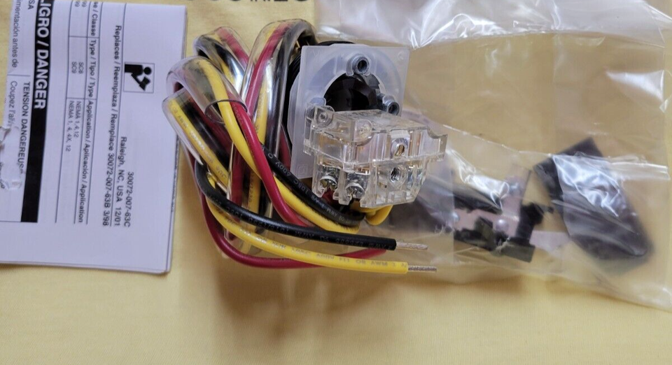 Square D 9999SC8 Hand-Off-Auto Selector Switch Kit Brand New | eBay