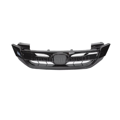 Gloss Black JDM Mod Style Front Bumper Grille Grill For 2013 14 15 ...