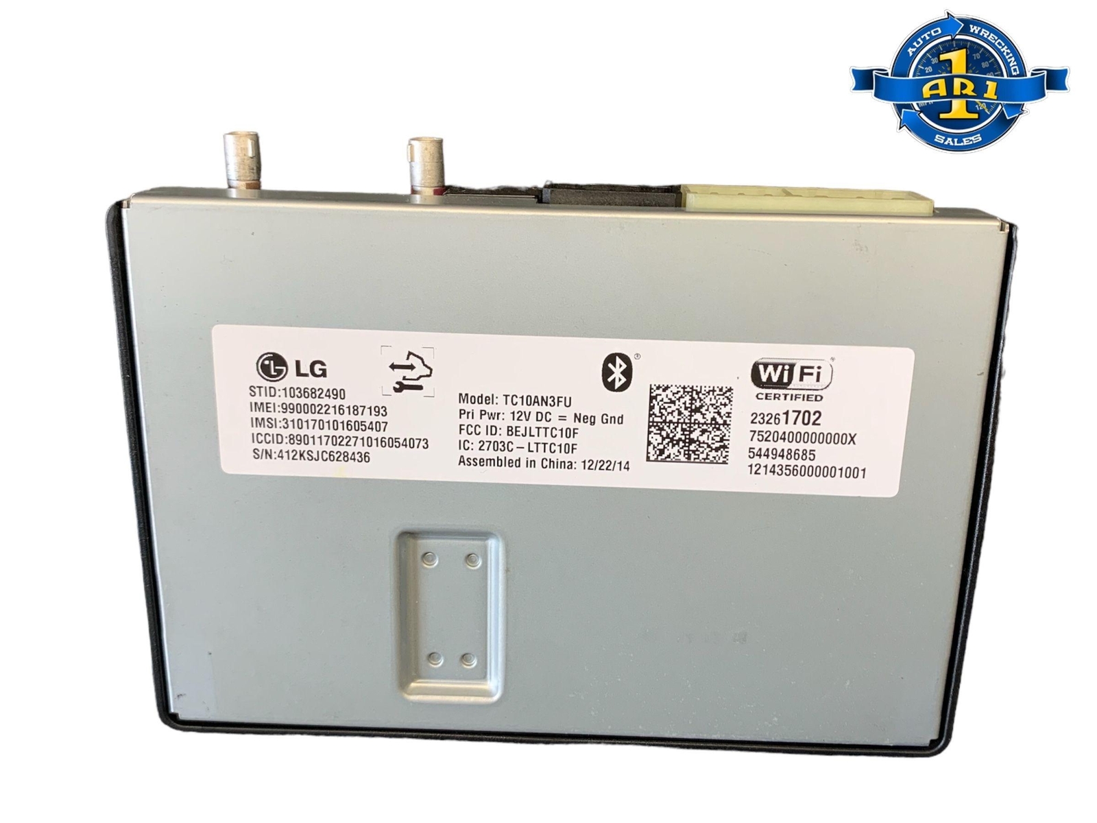 Chevy Suburban 1500 LTZ 5.3L V8 Telematics Module 23261702 2015 AR1 #1 ...