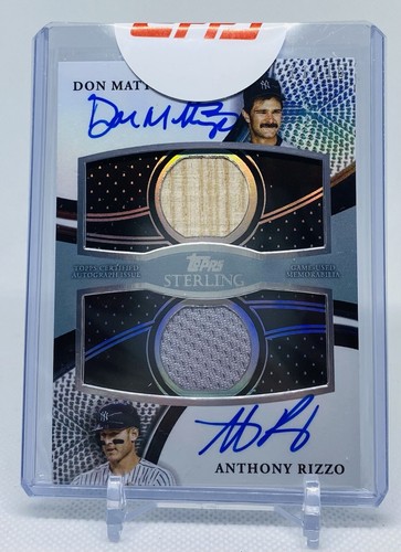 2023 Topps Sterling - Sterling Sets Dual Autograph Relics #SDAR-MR ...