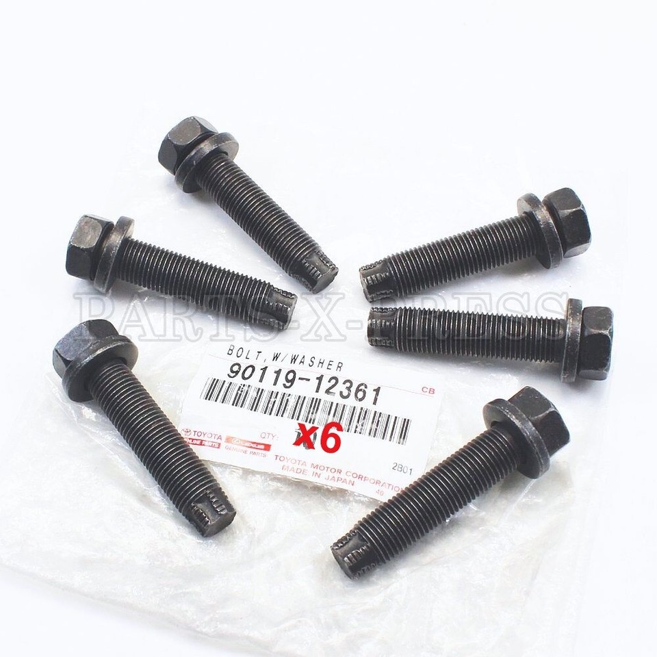 NEW GENUINE OEM TOYOTA 2003 - 2023 4RUNNER BOLT WITH WASHER 90119-12361 ...