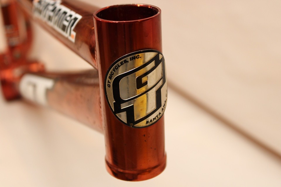 GT Performer Old School BMX Frame Freestyle 20 4130 CRMO 2000 Red ...