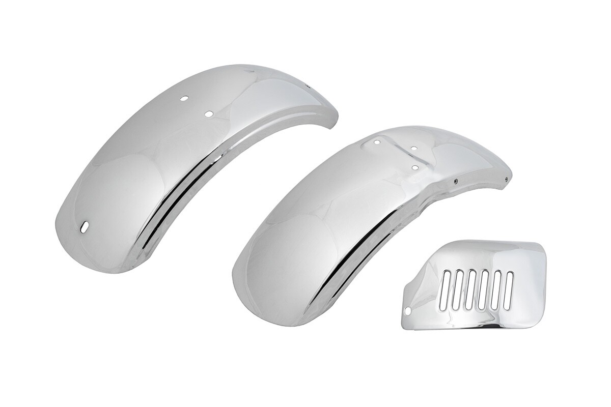 Honda CT70 K0 Fender & Guard Kit, Chrome TB Parts TBW9312 | eBay