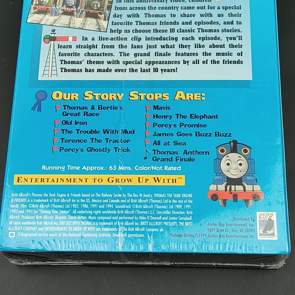 10 Years Of Thomas & Friends Collector's Edition DVD Bonus Pack w ...