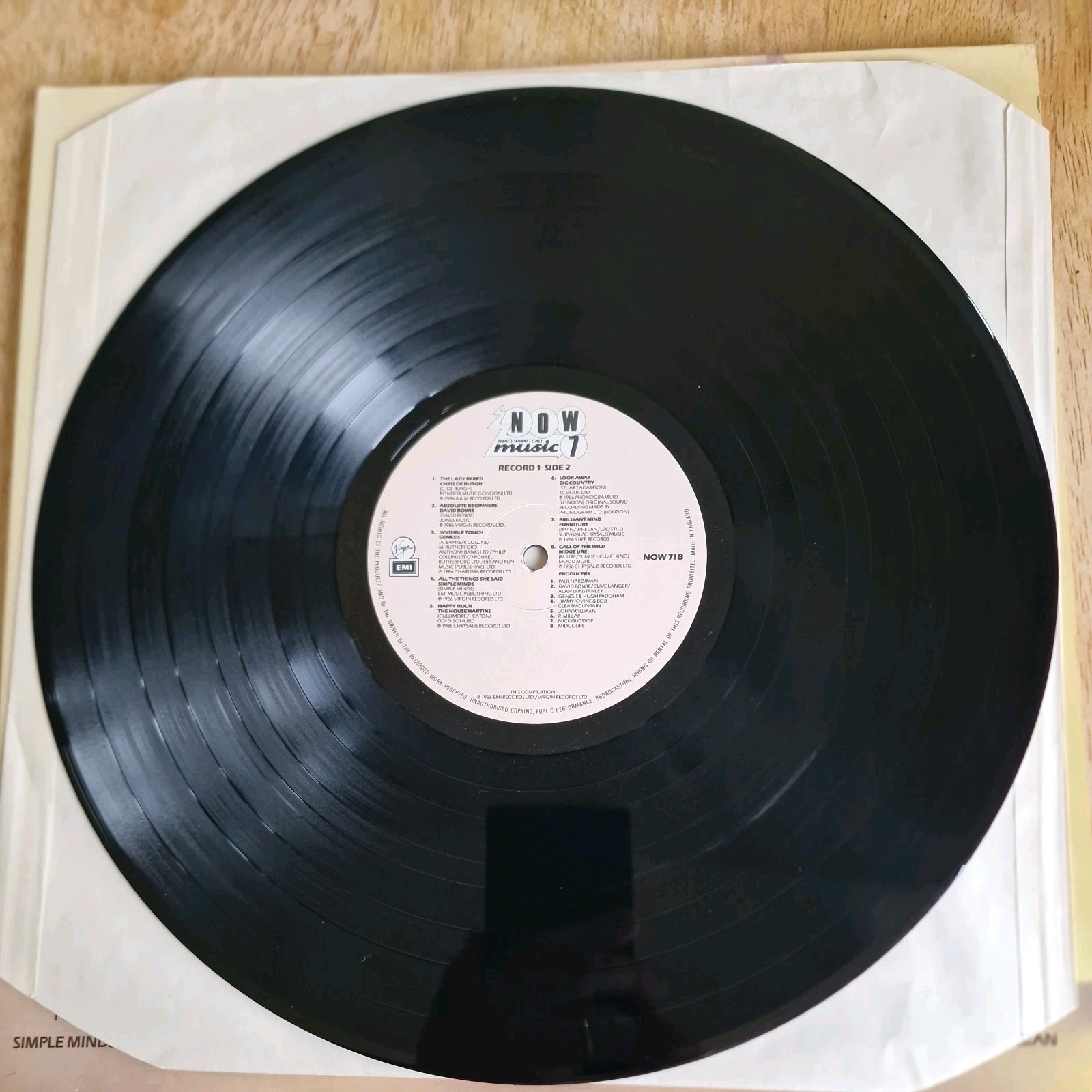 Now That's What I Call Music 7 Vinyl Record Double Album, Near Mint ...