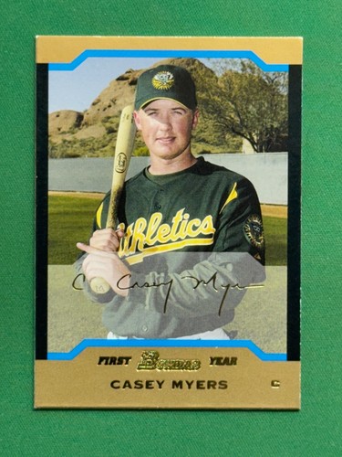 2004 Bowman Baseball First Year Gold Parallel #323 Casey Myers RC | eBay
