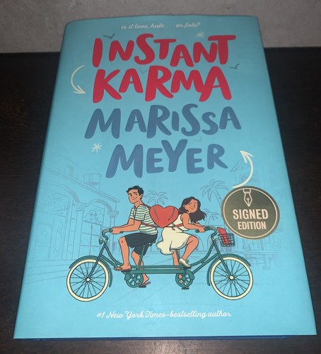 MARISSA MEYER INSTANT KARMA SIGNED 1st Edition 2020 Hardcover | eBay